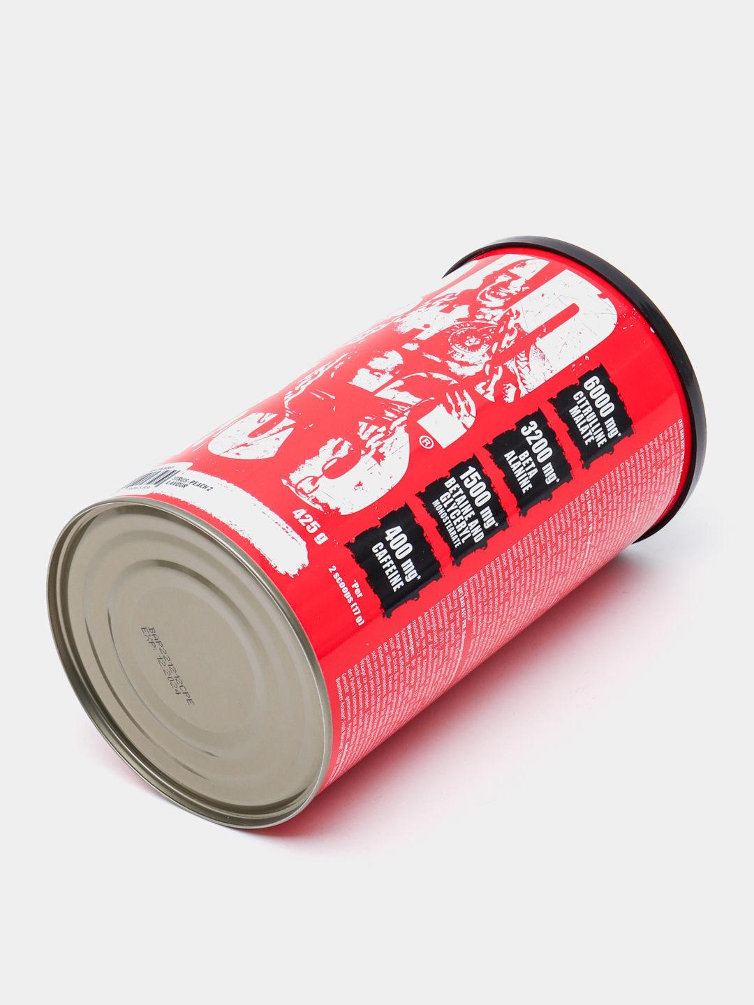 Предтренировочный комплекс, энергетик, Pre Workout, BAD ASS , 425 г, 50 ...