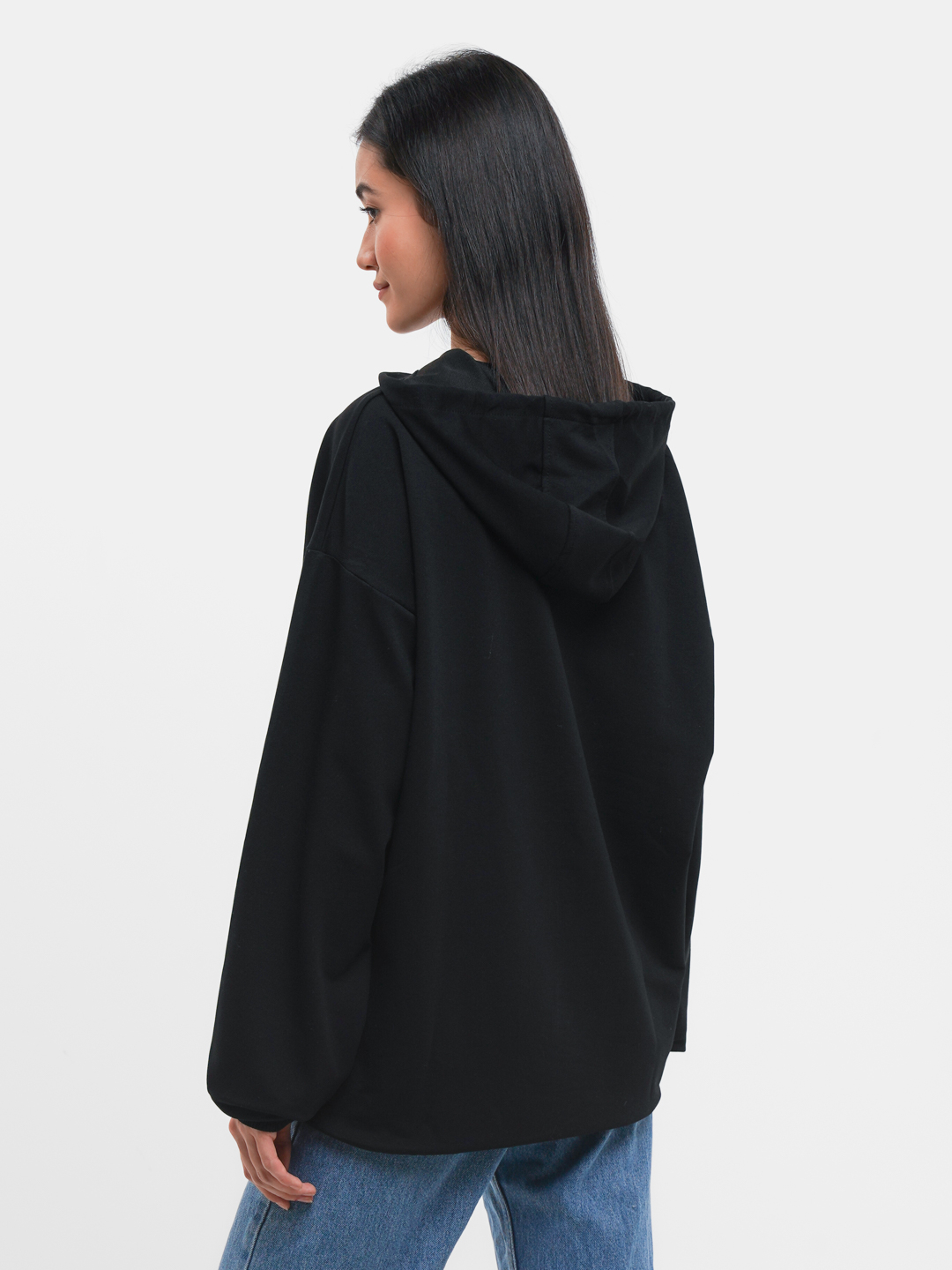 Худи оверсайз толстовка, на молнии и аниме RAYON купить по низким ценам в интернет-магазине Uzum ...