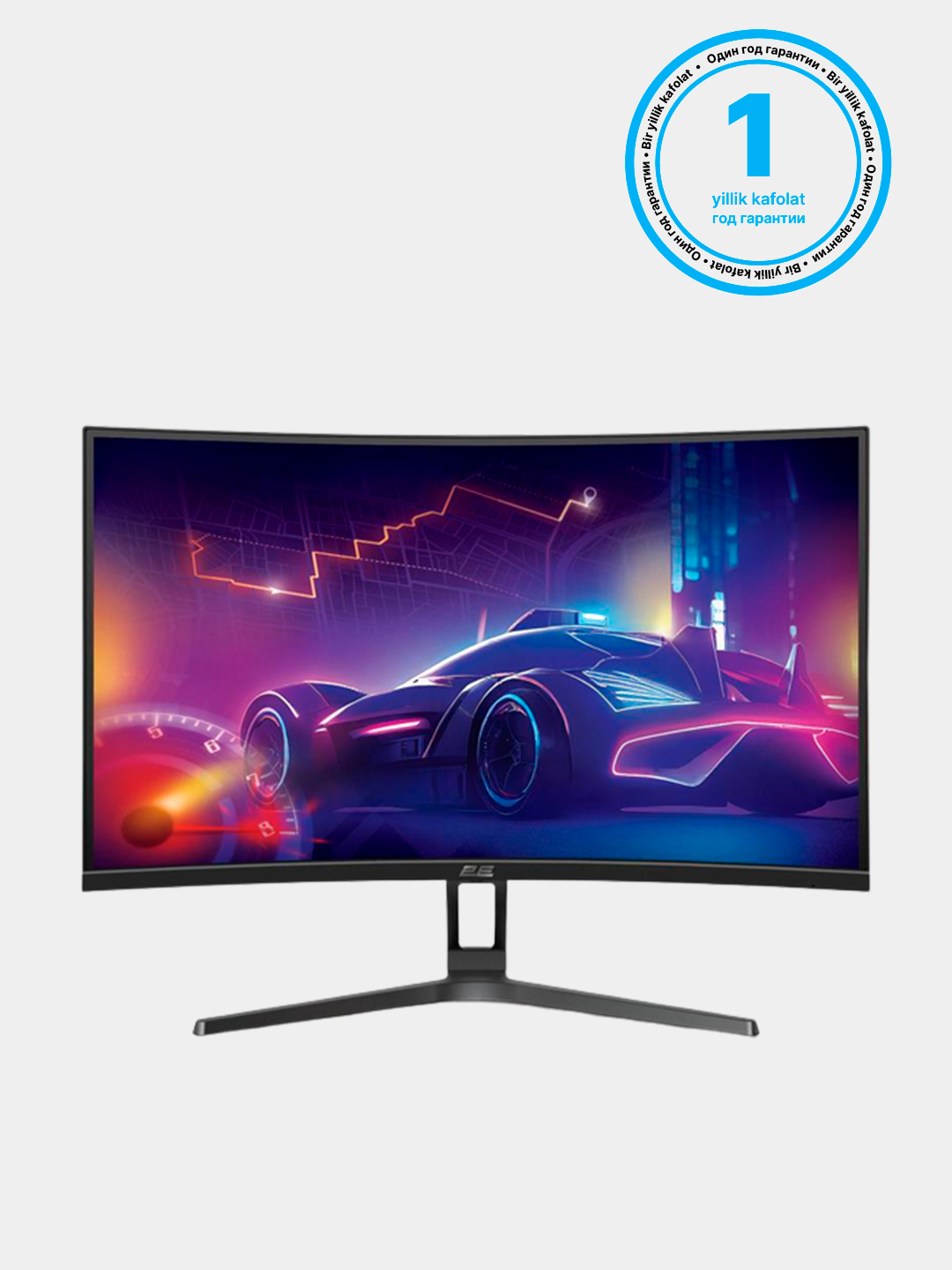 O'yin monitori 2E Gaming 27" Curved, FHD, 165 Gts, R2723BV, qorani ...