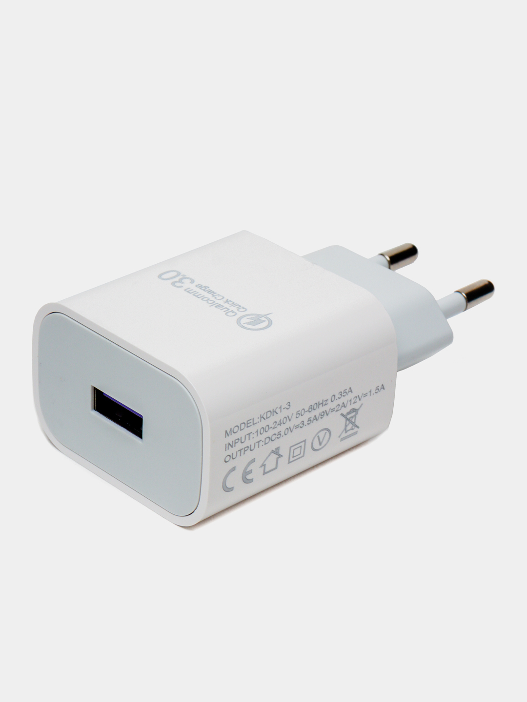 Адаптер быстрой зарядки Kingdk Quick Charge 3.0 (3A) купить по низким ...
