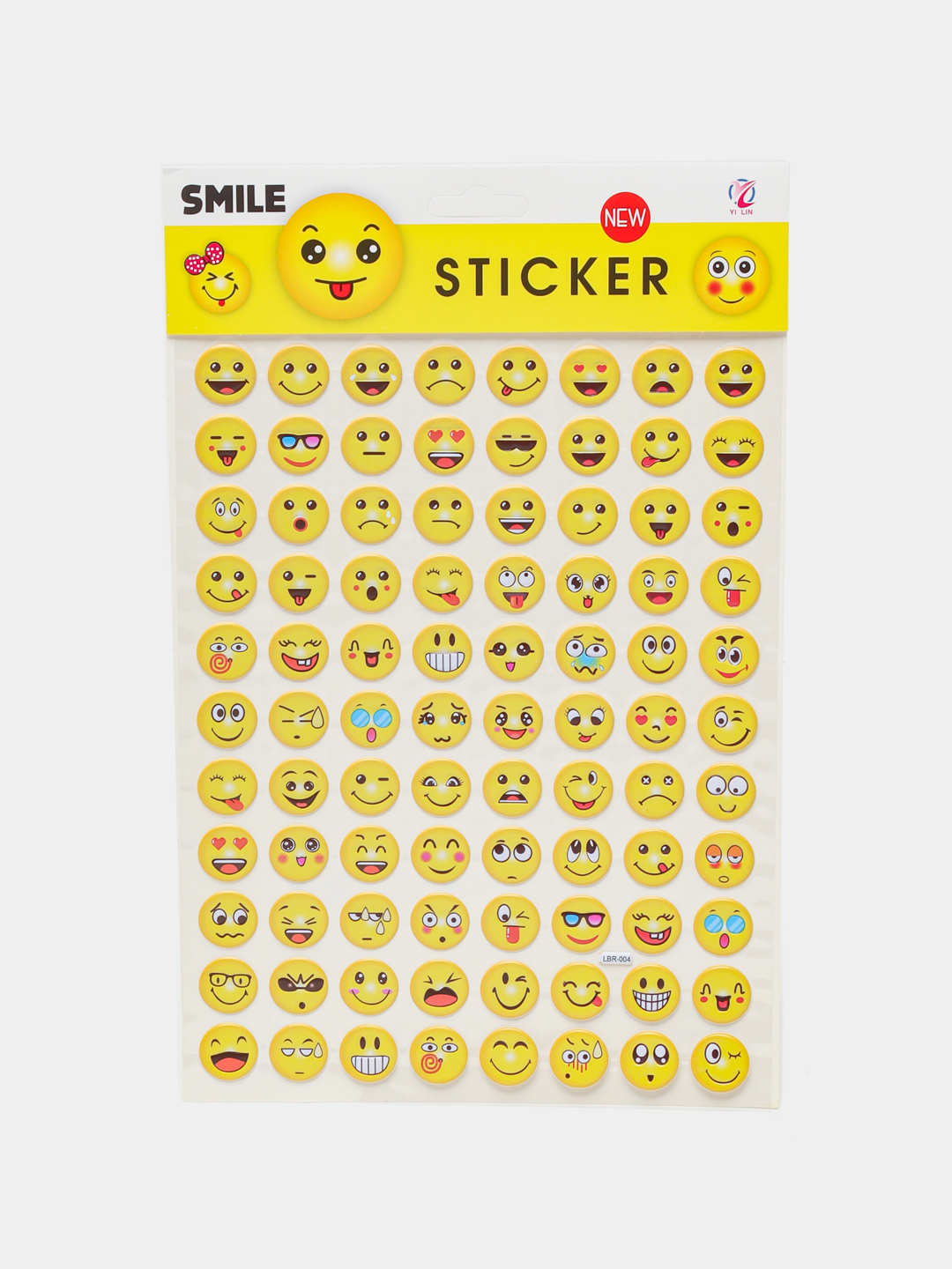 Stikerlar - Emoji stikerlari - 1 varaqda 88 ta stiker, 18 x 29 smni ...