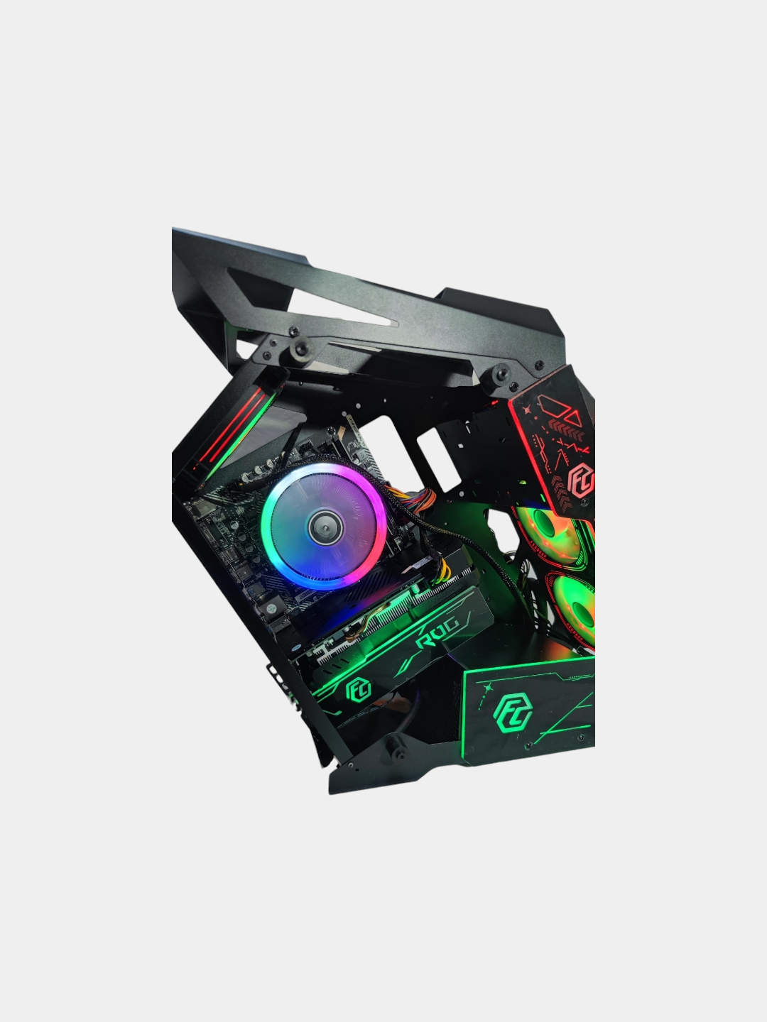 O'yin kompyuteri Transformers Intel Core i5-12400f / 16 GB DDR4 / Rx580-8 GB video kartani arzon ...