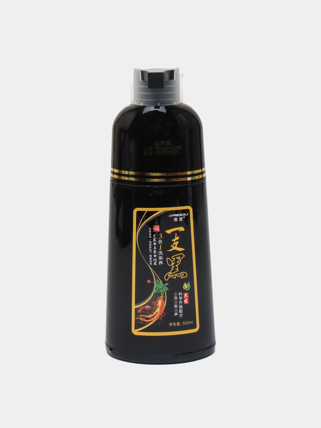 Шампунь-краска MEIDU Black Hair Dye для мужчин и женщин, 500 мл купить ...
