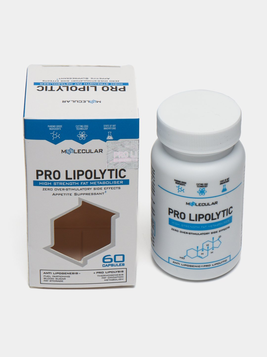 Жиросжигатель Molecular PRO Lipolytic, капсулы для похудения, 60 штук ...
