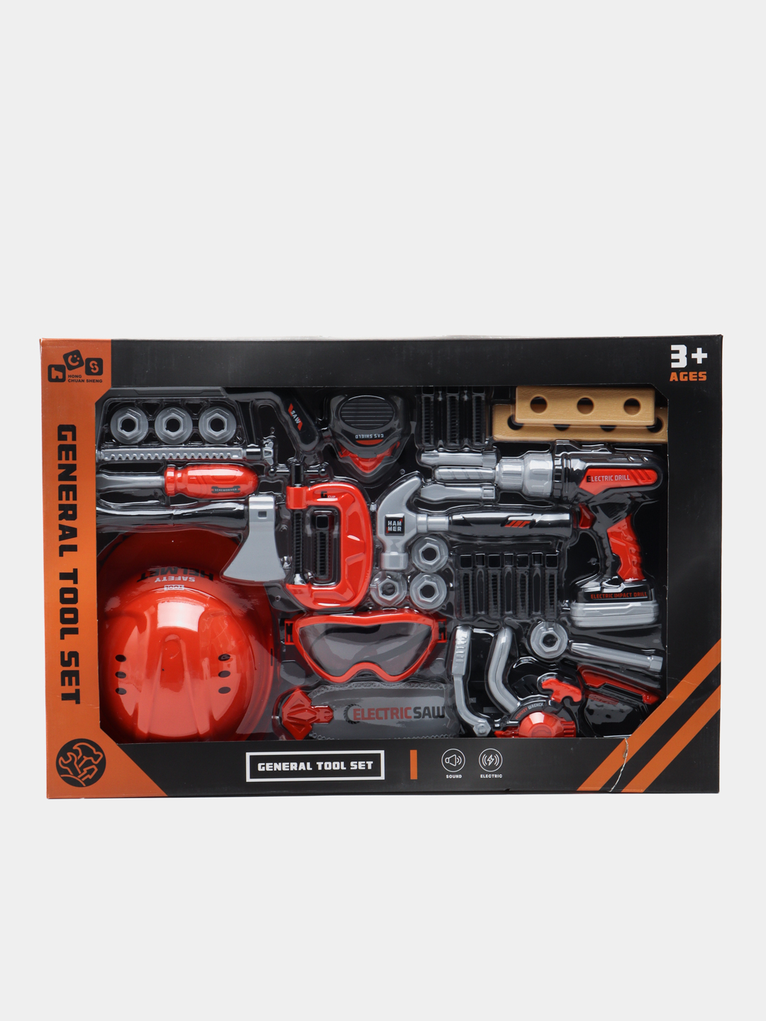 Набор инструментов для мальчиков, в большой подарочной коробке купить ...