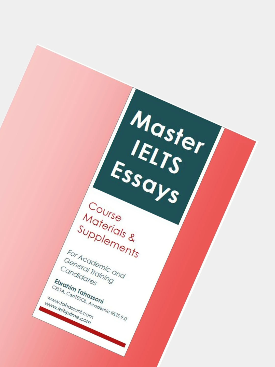 Master Ielts Essays Tahasoni Ebrahim за 39000 сум со скидкой 51 Uzum
