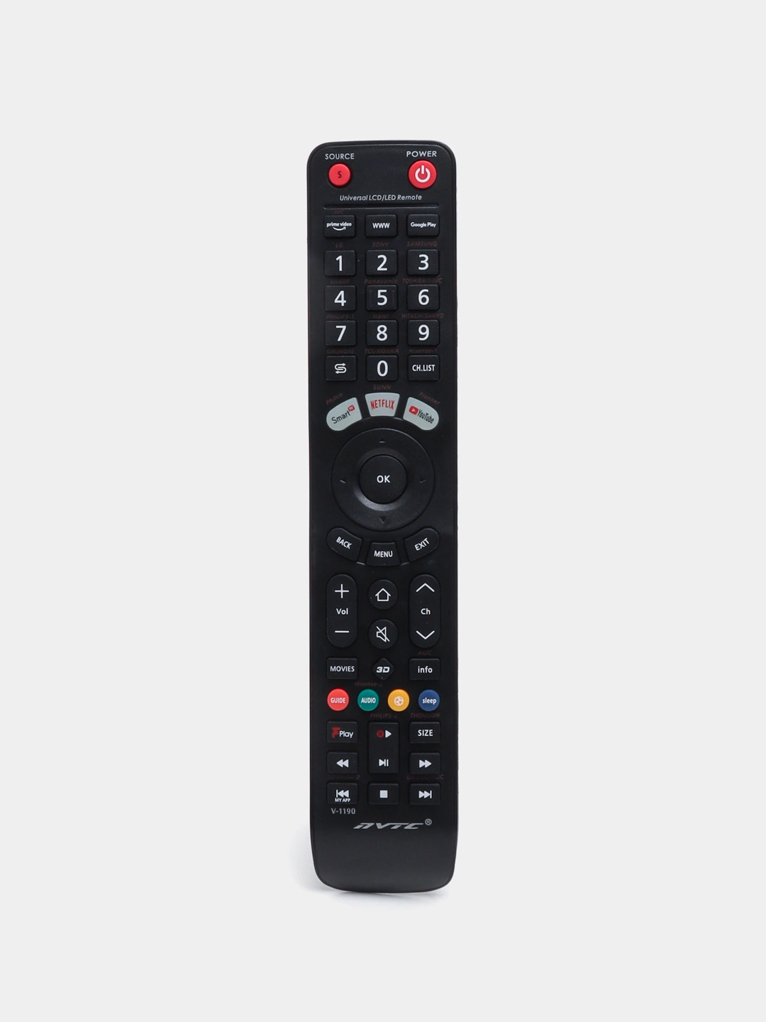 Universal pult, "Smart TV LCD, LED televizor LG Samsung Sony" uchun ...