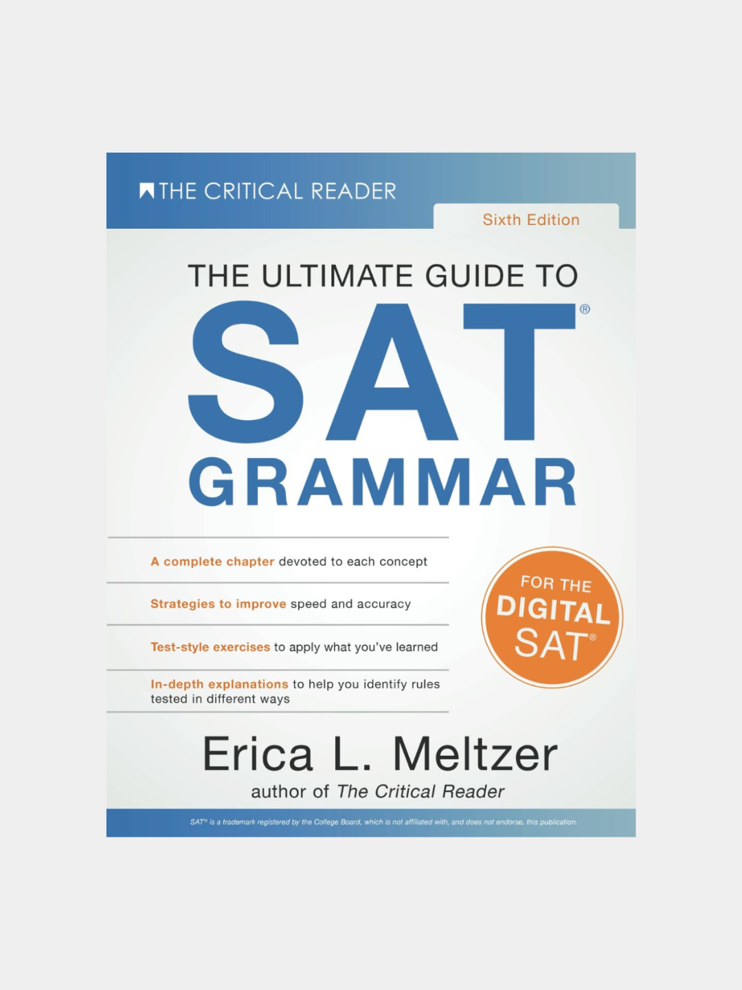 The Ultimate Guide to SAT Grammar Sixth Edition by Erica Meltzer купить ...