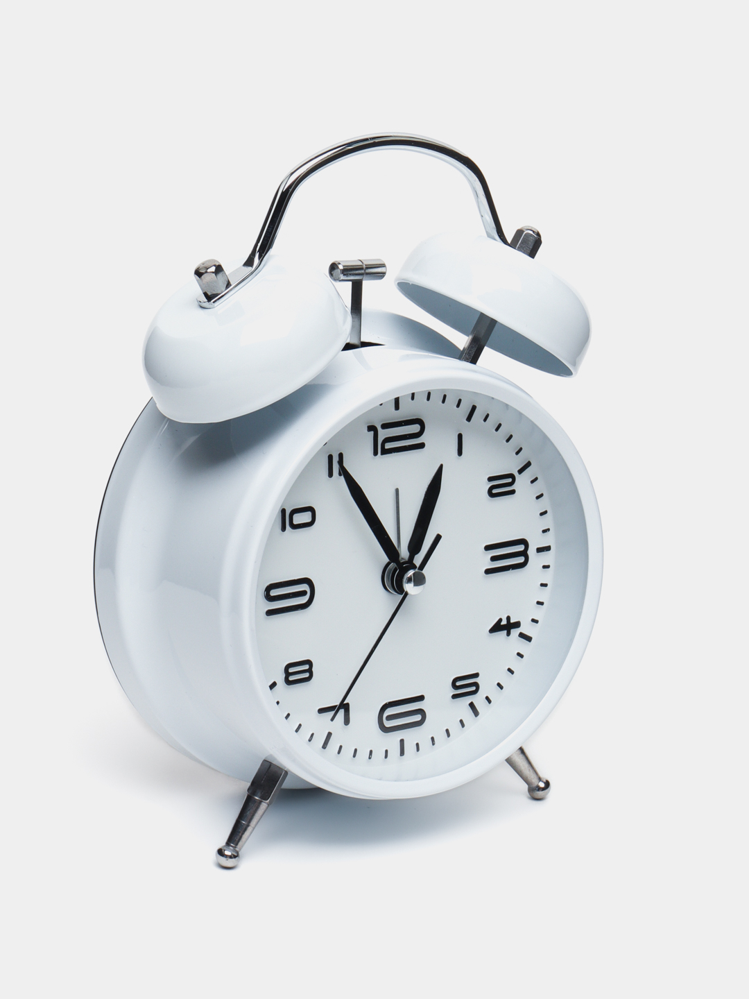 Budilnik klassik stol soati, budinik ovozsis ishlidi, kvarts, metall ...