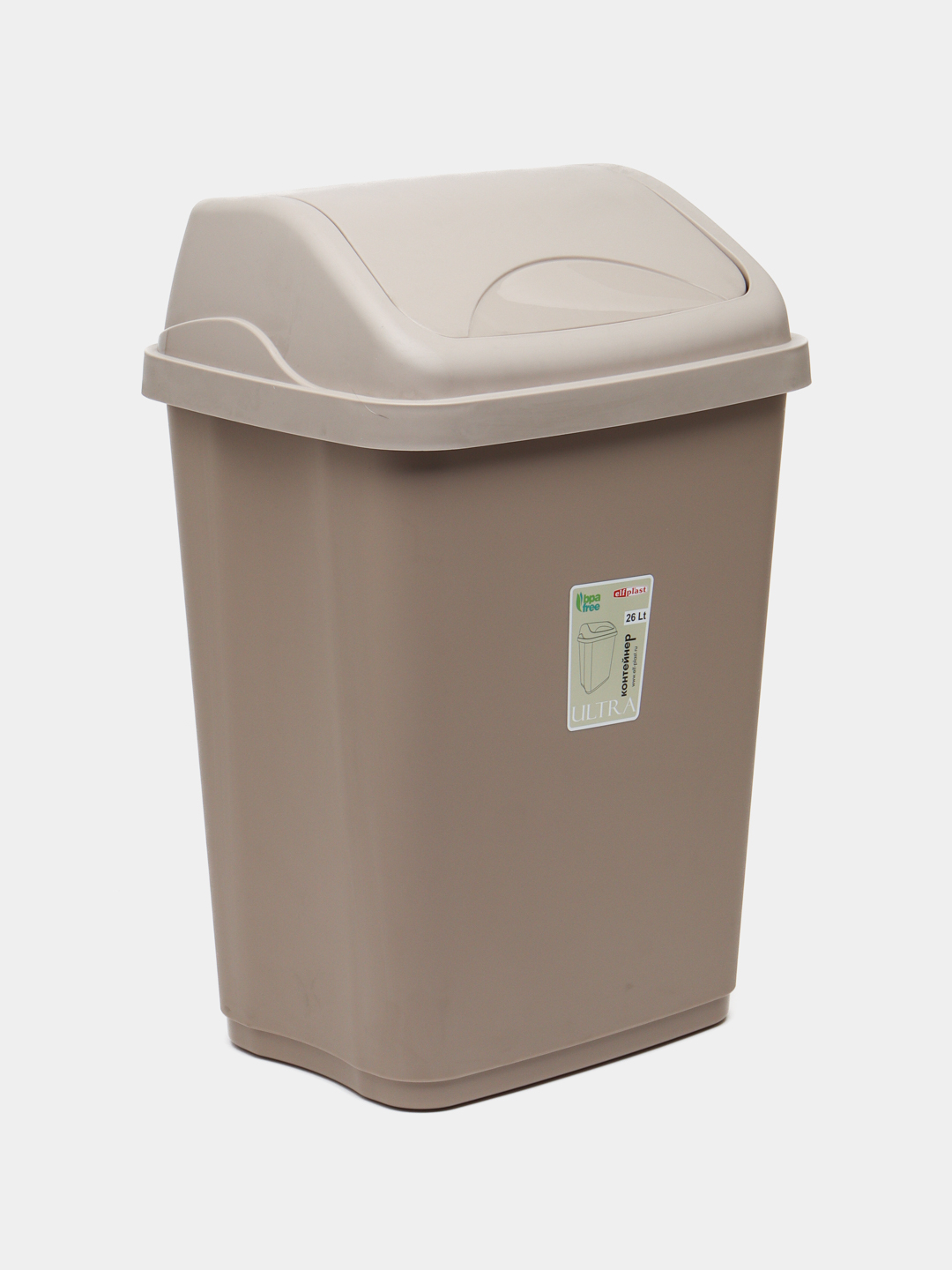 Мусорное ведро Elfplast, 26 л купить по низким ценам в интернет-магазине Uzum (878215)