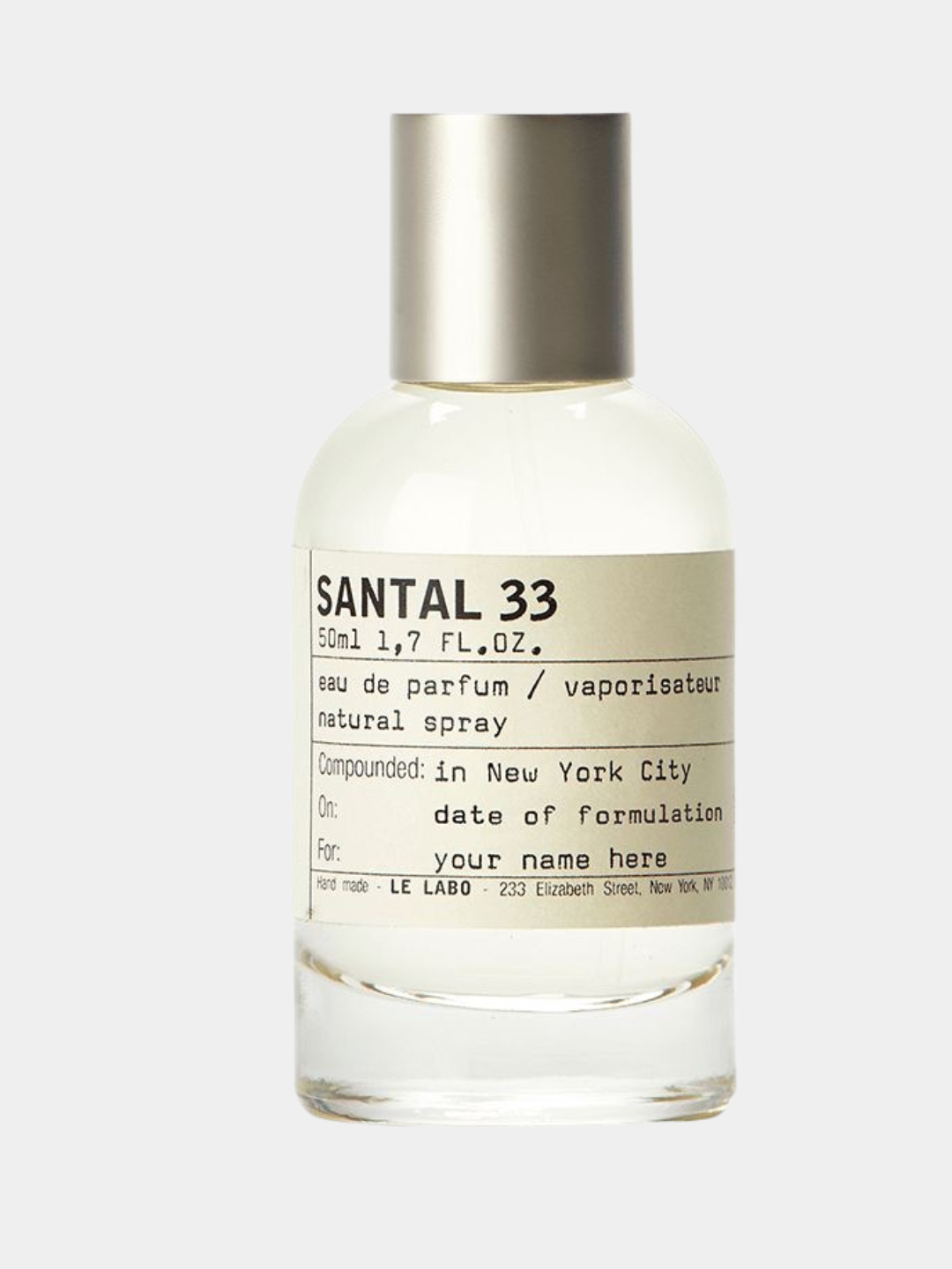 Духи Santal 33 Le Labo Grasse - New York, для мужчин и женщин, 100 мл ...