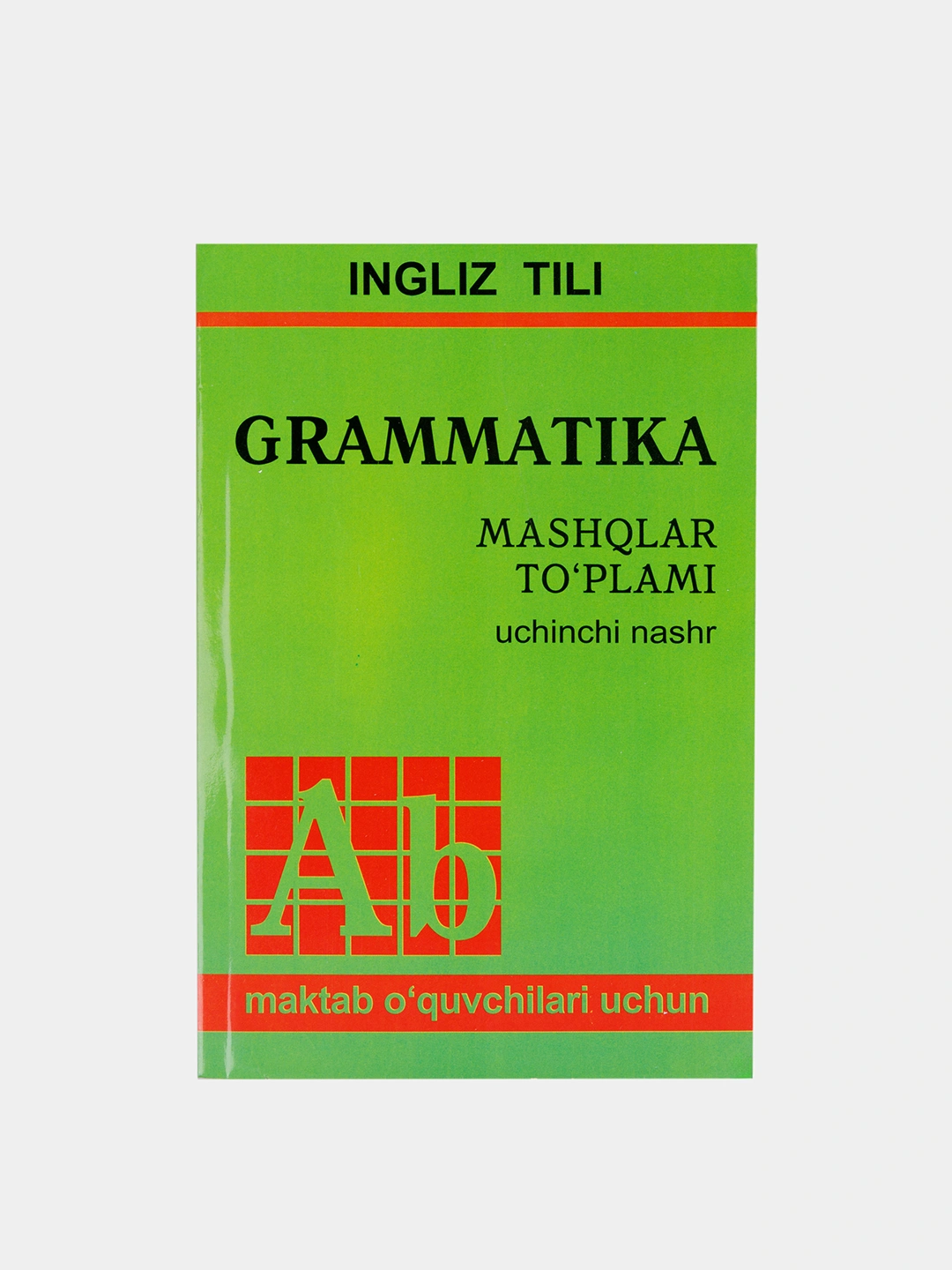 Ingliz tili, "Grammatika" kitobi, o'zbek tilida 30000 so'mga 85% ...