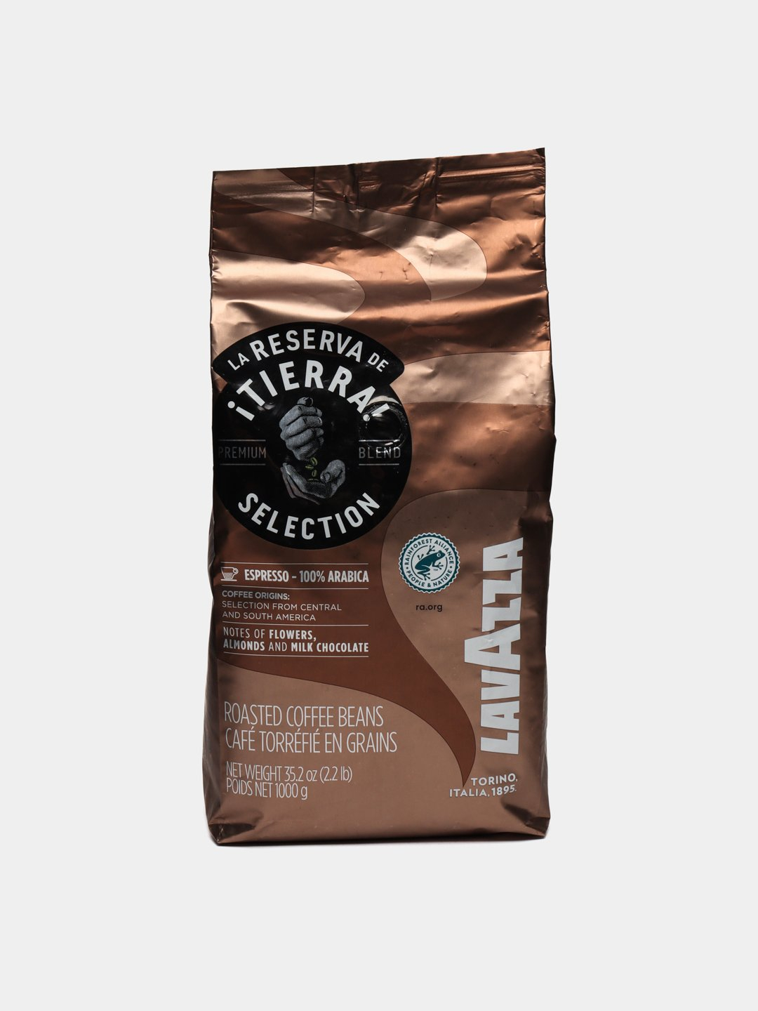 Qahva donlari Lavazza Tierra Selection, 1 kgni arzon narxda sotib oling ...