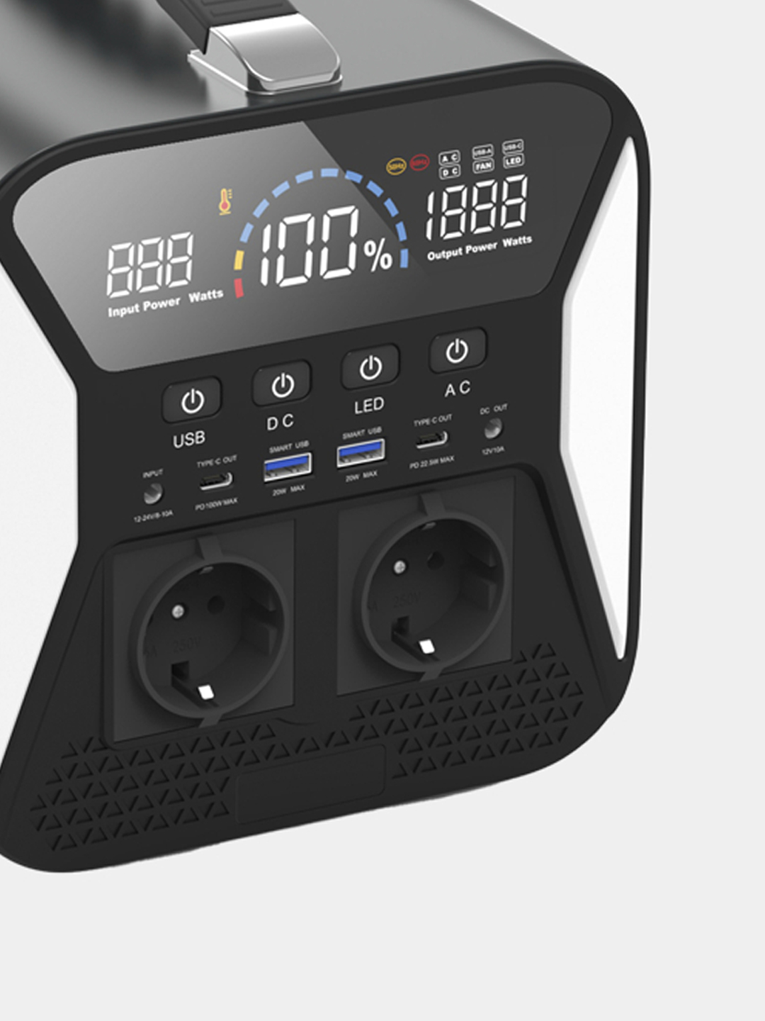 Портативная электростанция Portable Power Bank, батарея, ИБП, зарядное ...