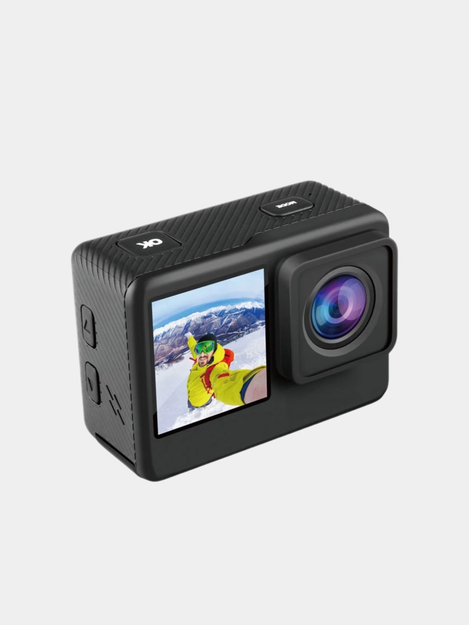 Harakat kamerasi porodo action camera 4K ultra hd, IPS ekran, 900 mA ...
