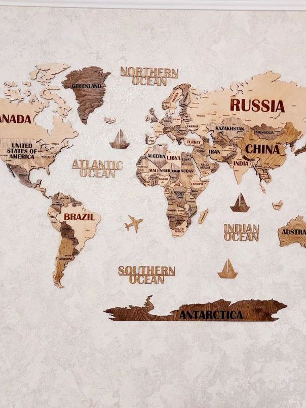 3d dunyo xaritasi, karta mira, siyosiy partret karta, tabiiy karta ...