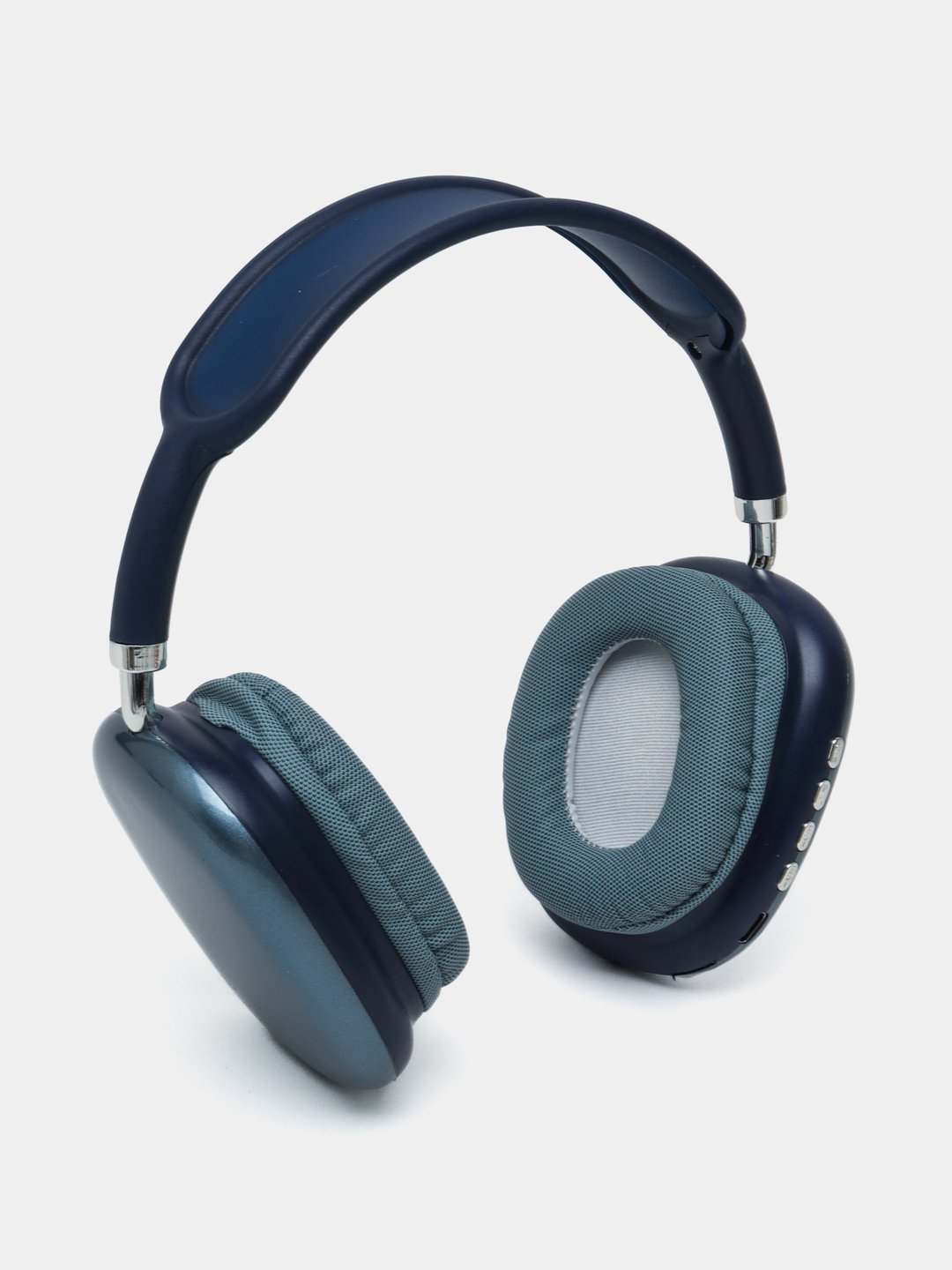 Simsiz Bluetooth naushnik P9, quloqchin mikrofonli, to'liq o'lchamlini ...