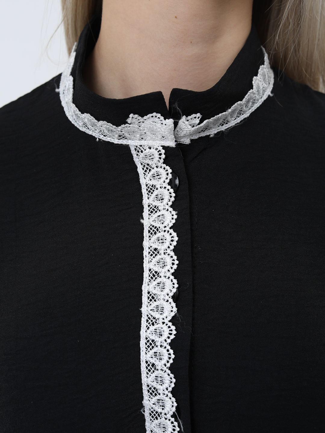 Платье женское черное с рюшами и воланами купить по низким ценам в интернет-магазине Uzum (888072)