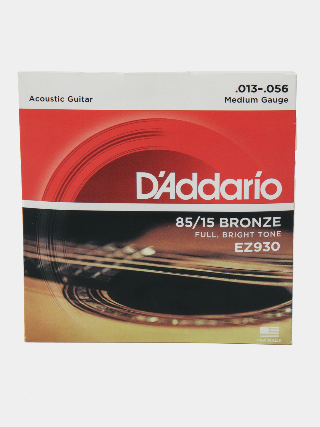 Струны для акустечкой гитары Daddario, 85/15 BRONZE, EZ930 купить по ...