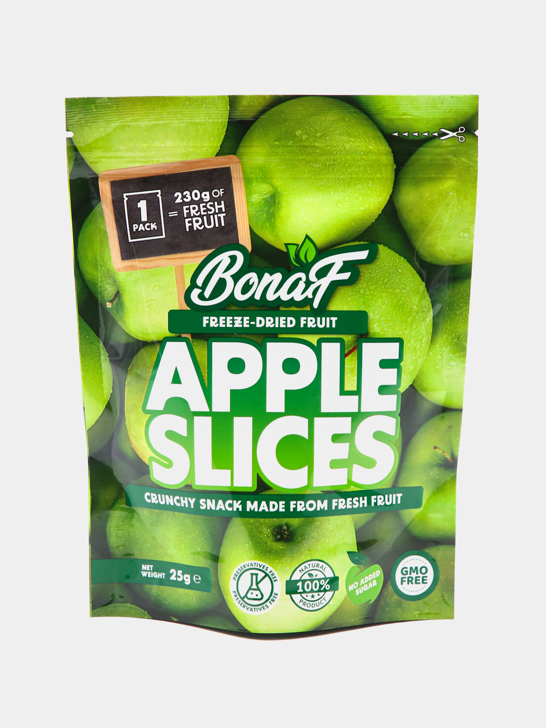 BonaF Apple Freeze-Dried. Сублимированные, сушеные фрукты - Яблоко 25 ...