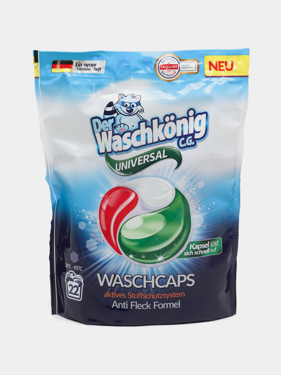 Капсулы для стирки WASCHKONIG universal, 22 шт купить по низким ценам в ...