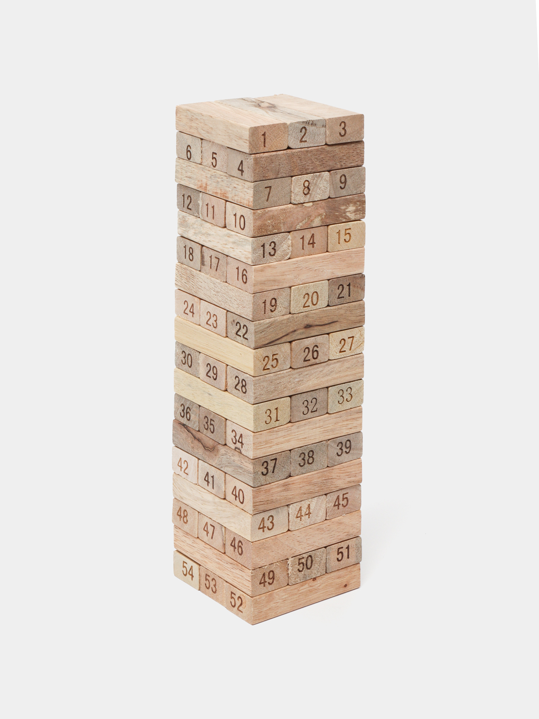 Настольная игра Jenga, падающая башня, 54 деревянных блоков, 28 см ...