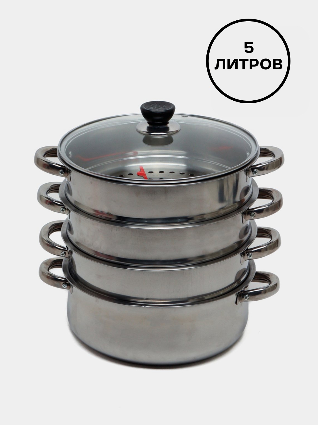 Мантоварка из высокопрочной нержавеющей стали, манты-казан, кастрюля ...