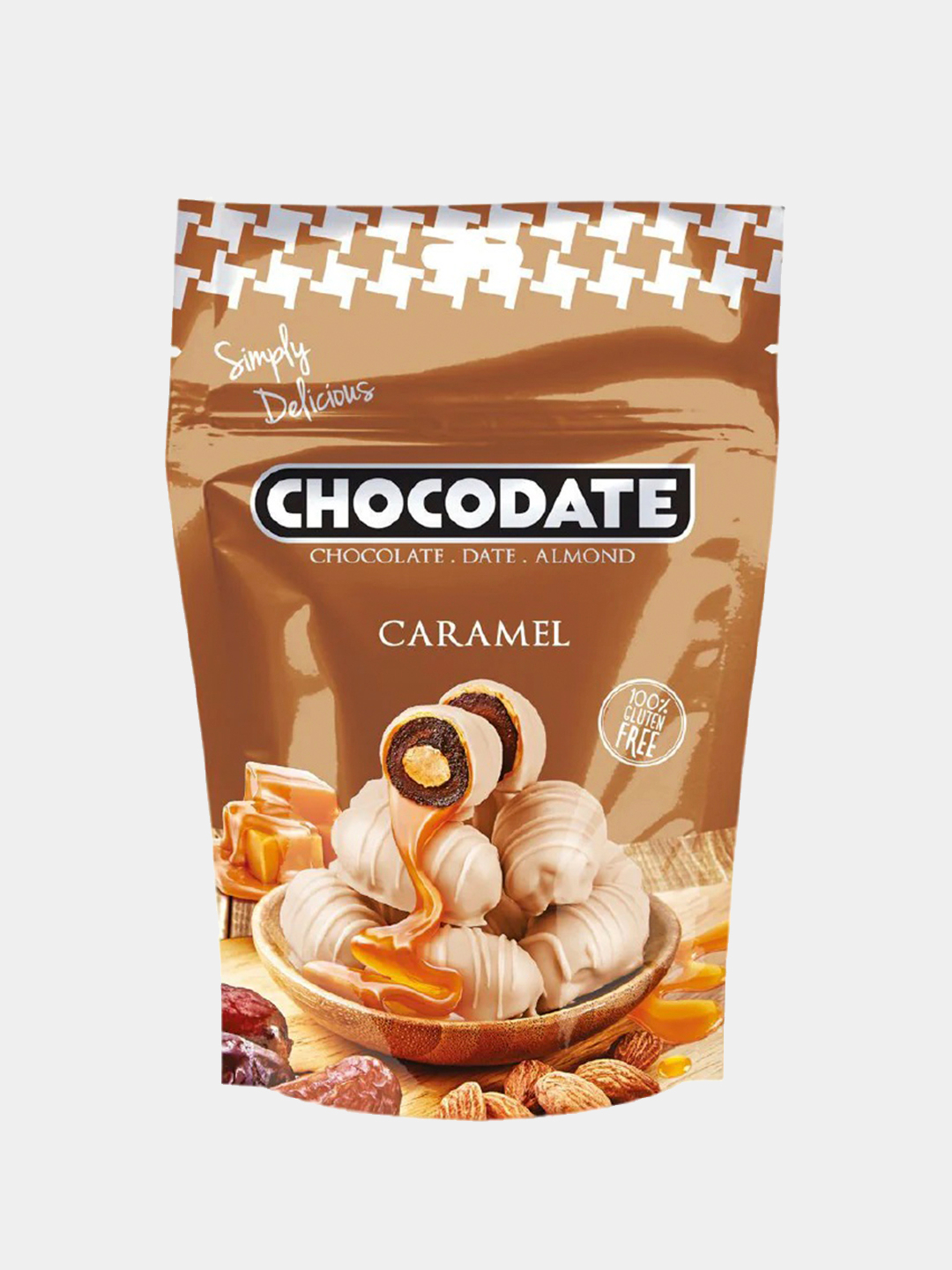 Конфеты Chocodate Exclusive Real Caramel, 100 г купить по низким ценам ...