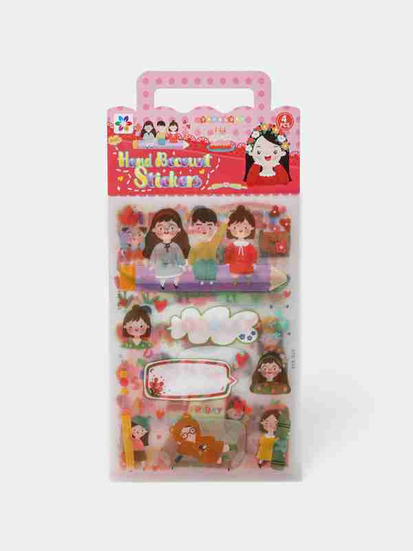 Yaltiroq stikerlar to'plami, 4 varaq stikerlarni arzon narxda sotib ...