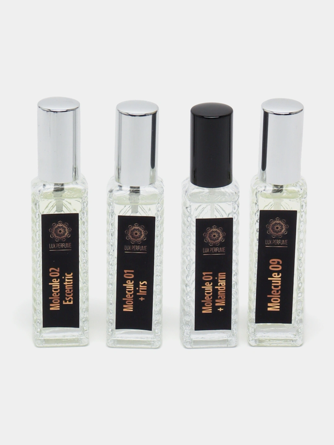 Atirlar to'plami 4 dona, Molecule 01+Iris, Molecule 01+Mandarin ...