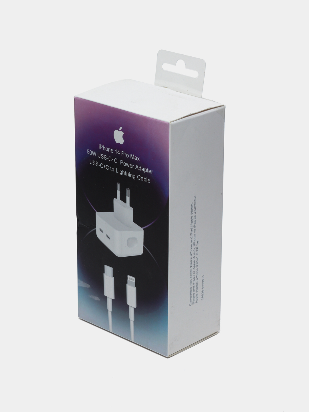 Зарядное устройство, для iPhone, с кабелем USB-C Lightning, 50W купить ...