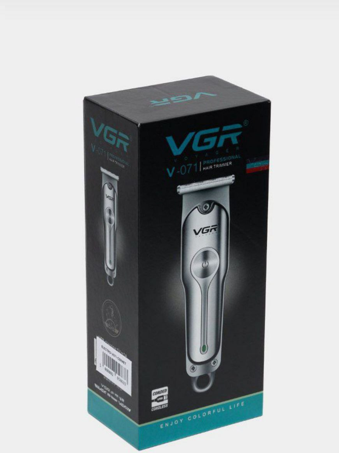 Профессиональный аккумуляторный триммер VGR V-071, станок для бритья и ...