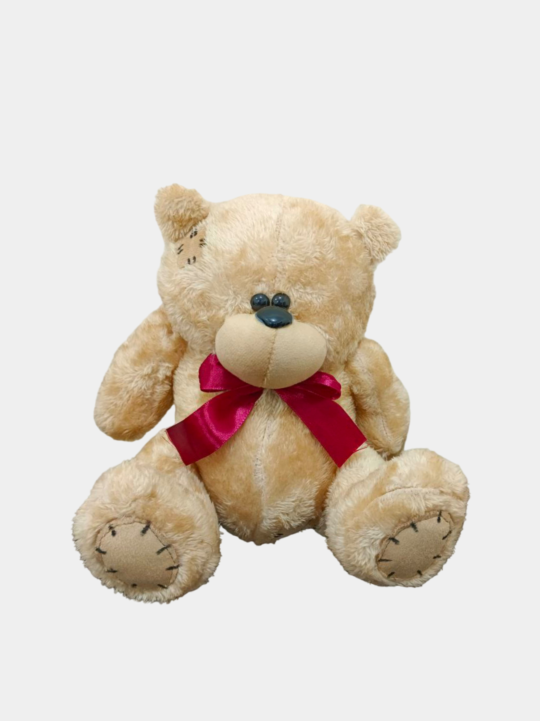 Yumshoq o'yinchoq Ayiqcha bantik bilan, qiz uchun sovg'ani arzon narxda ...