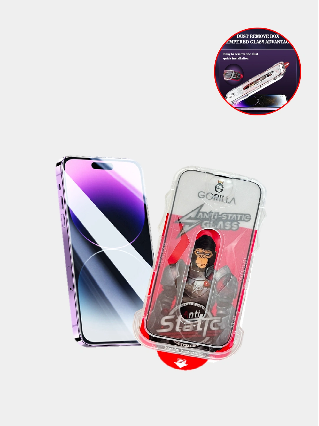 Защитное стекло iPhone, 14, 13, 12, Pro ProMax Plus Mini Promaks ...
