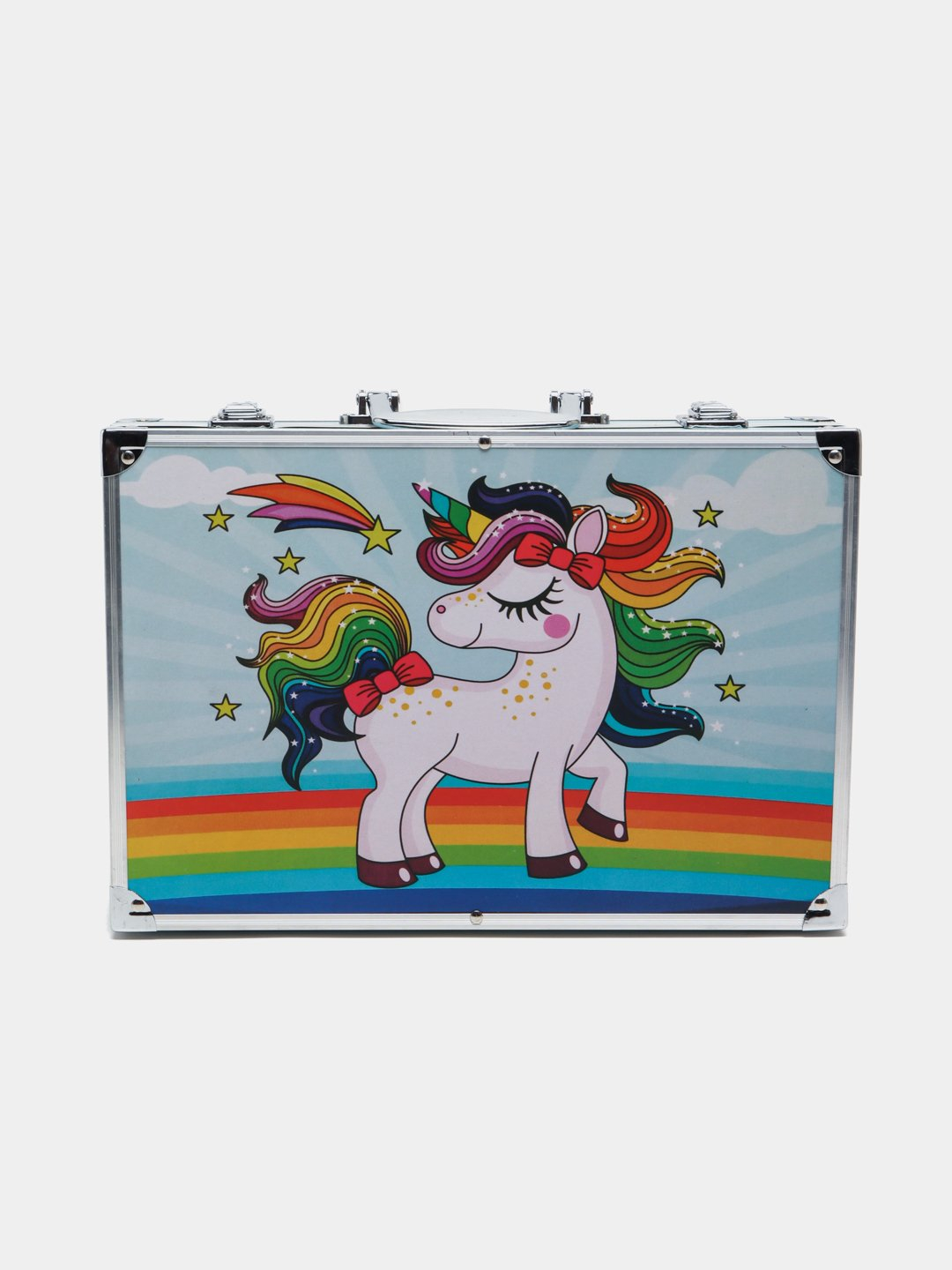 Rasm chizish uchun to'plam, 208 buyumlar chamadonda, qizlar uchun sovg ...