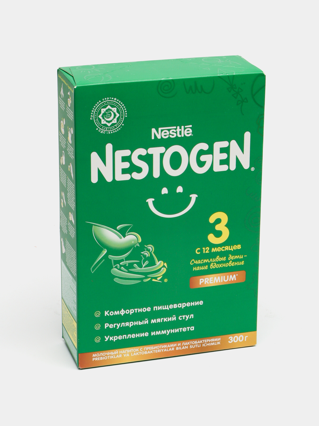 Смесь сухая для детей Nestle Nestogen 3, 300 г купить по низким ценам в ...