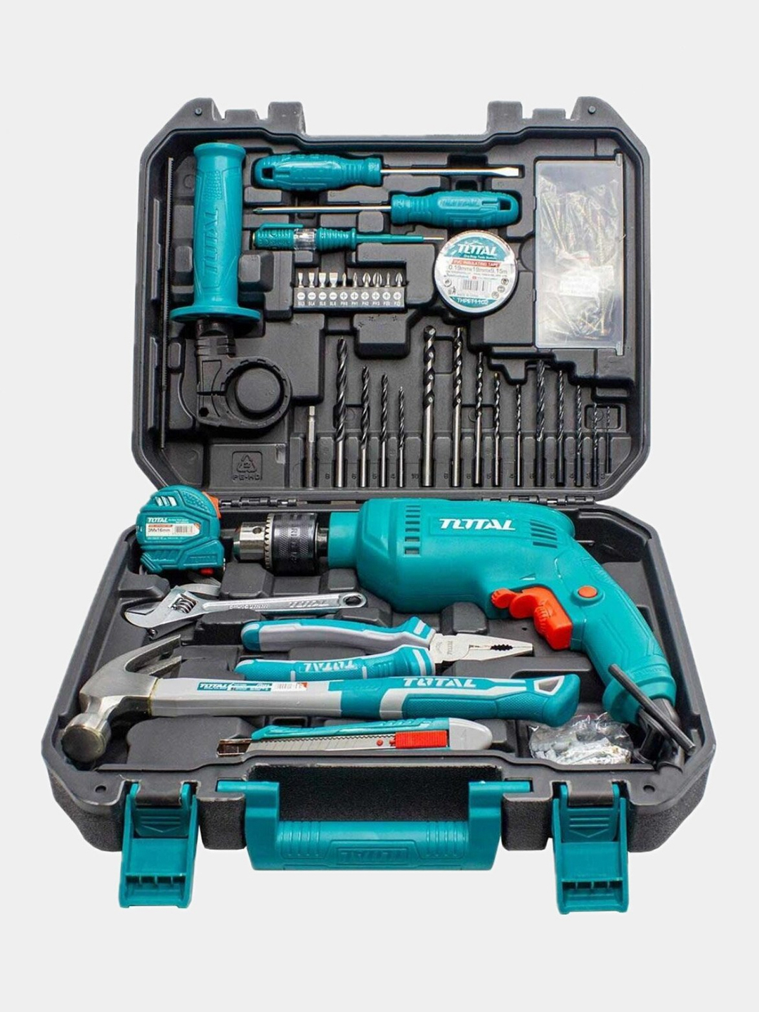 Набор инструментов Total THKTHP1152, 115 предметов купить по низким ...