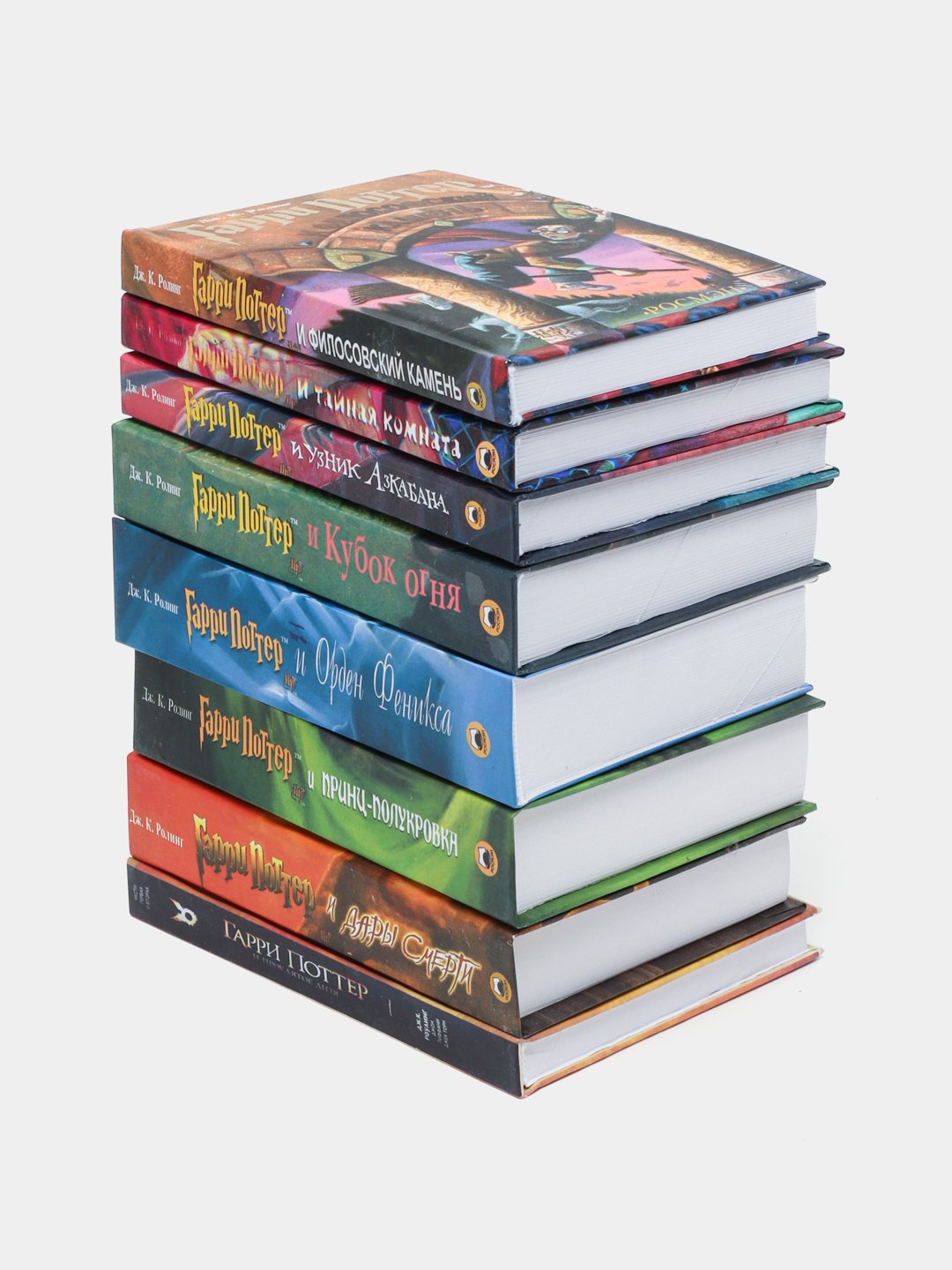 Гарри Поттер полный комплект, Джоанн Роулинг, на русском 8 книг купить ...