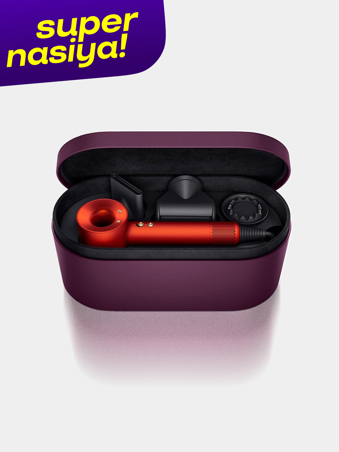 Soch quritgichi Dyson HD15-Topaz, sovg'a qutisi bilan, sabzi rangini ...