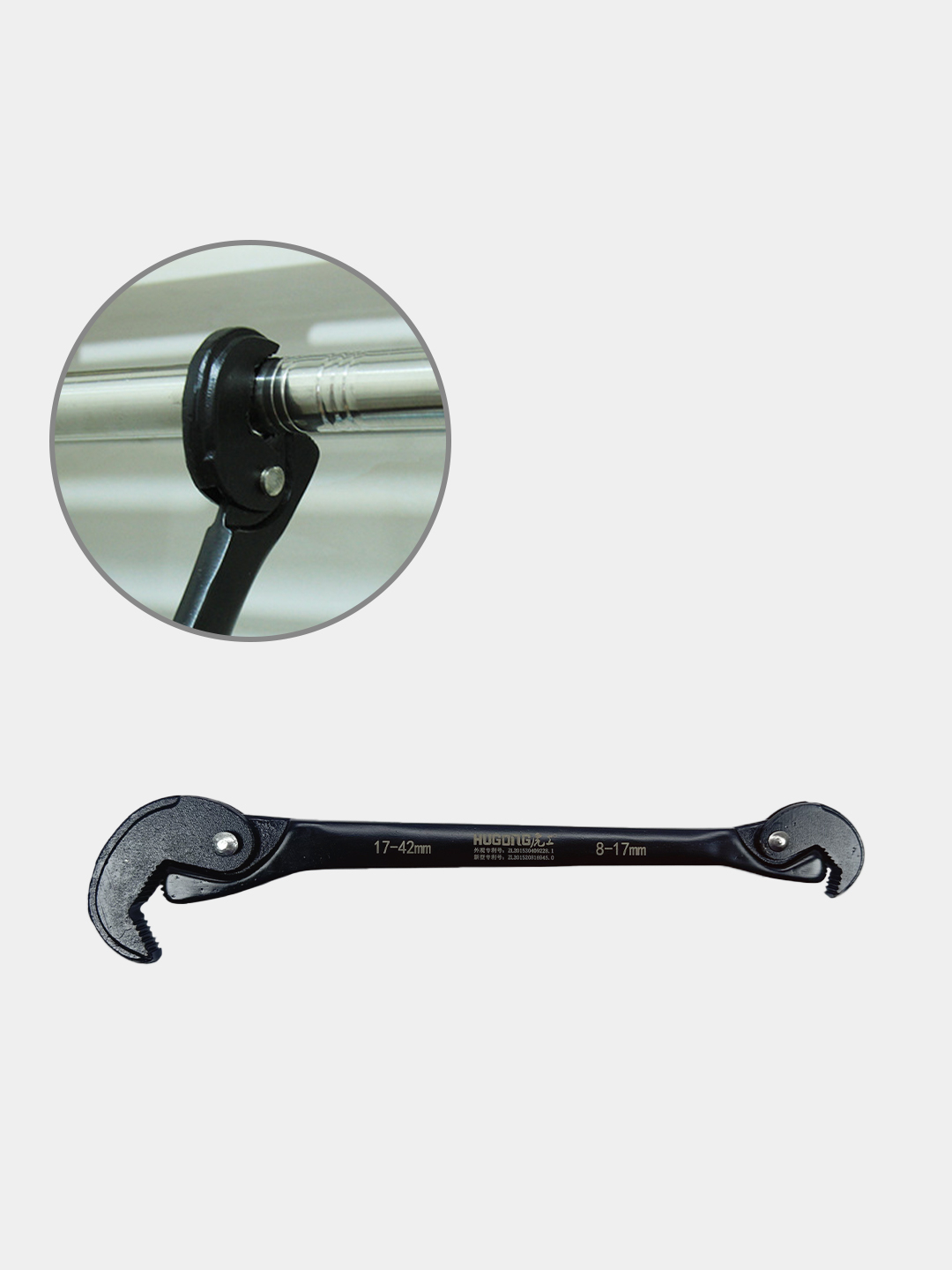 Universal o'z-o'zini qisish gaz kalitini arzon narxda sotib oling — Uzum (945369)