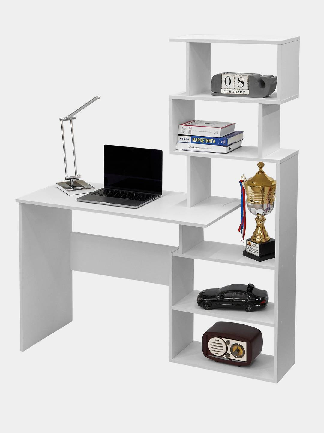 Стол компьютерный со стеллажом, с полками купить по низким ценам в ...