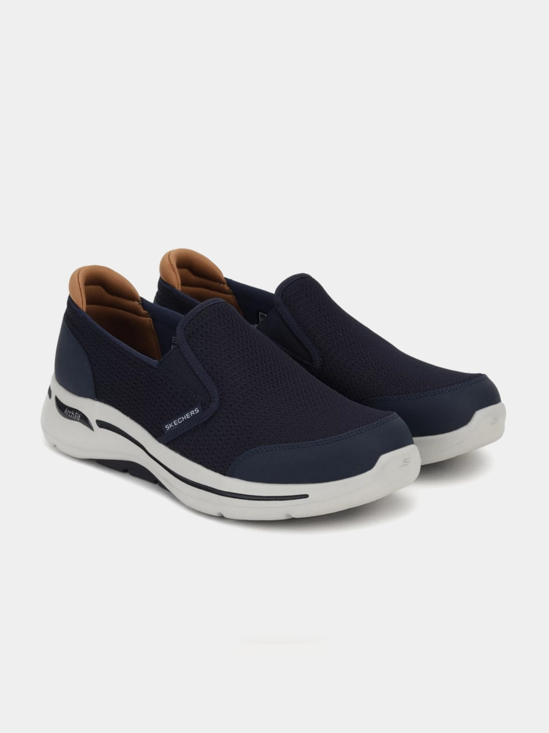 Слипоны мужские Skechers Go Walk Arch Fit 216264-NVY купить по низким ...