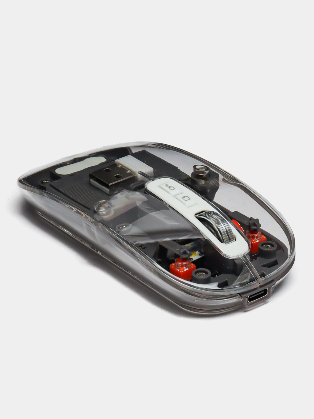 Прозрачная беспроводная мышка Mouse m133 PRA, bluetooth купить по ...