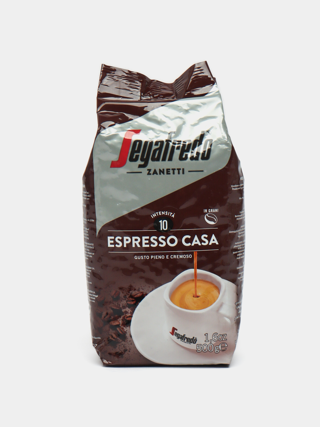 Итальянское зерновое кофе Segafredo Espresso Casa купить по низким ...
