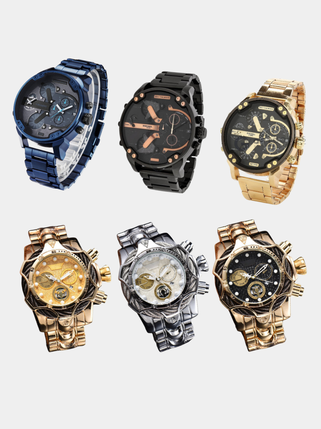 Erkaklar qo'l soati, kvars, temir tasmali soatni arzon narxda sotib ...