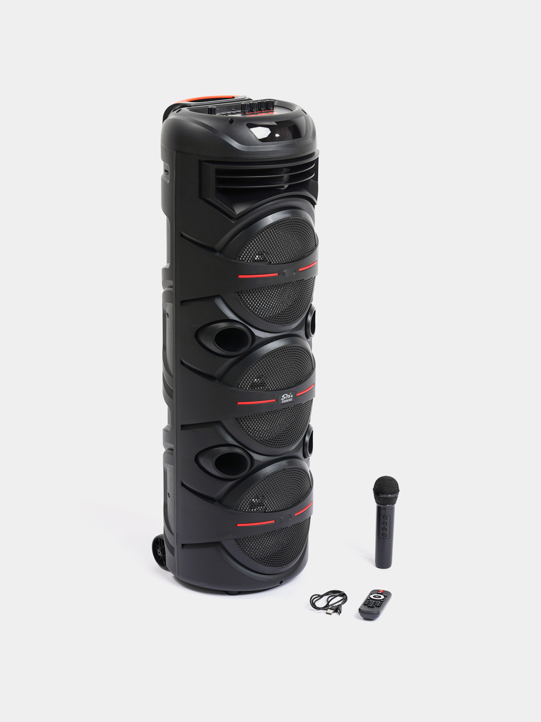 RGB yoritgichli simsiz karaoke kolonka Sing kalonka Bluetooth mikrofon ...