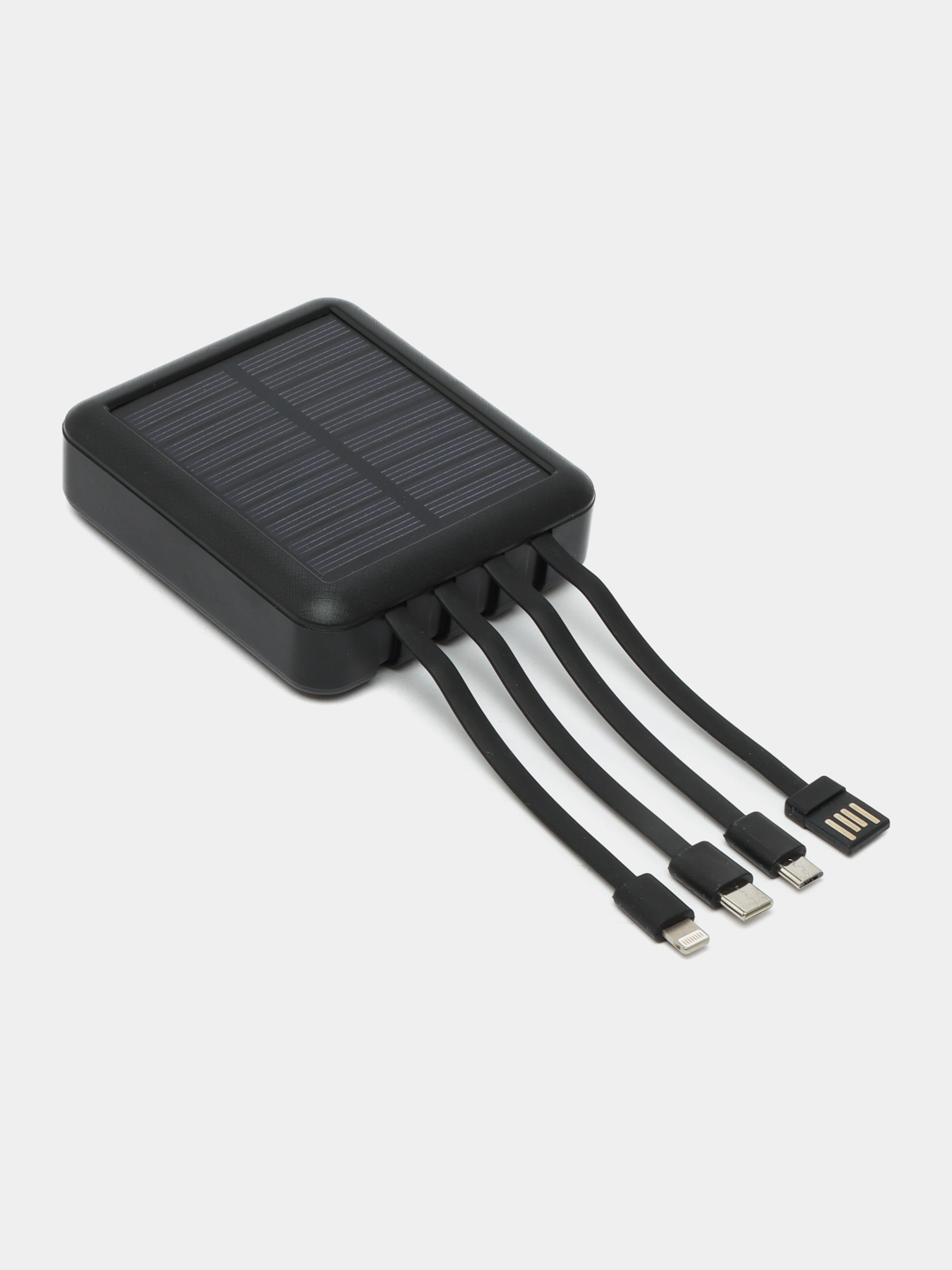 Внешний аккумулятор Power Bank, с солнечной батареей, LED фонарь, 20000 ...