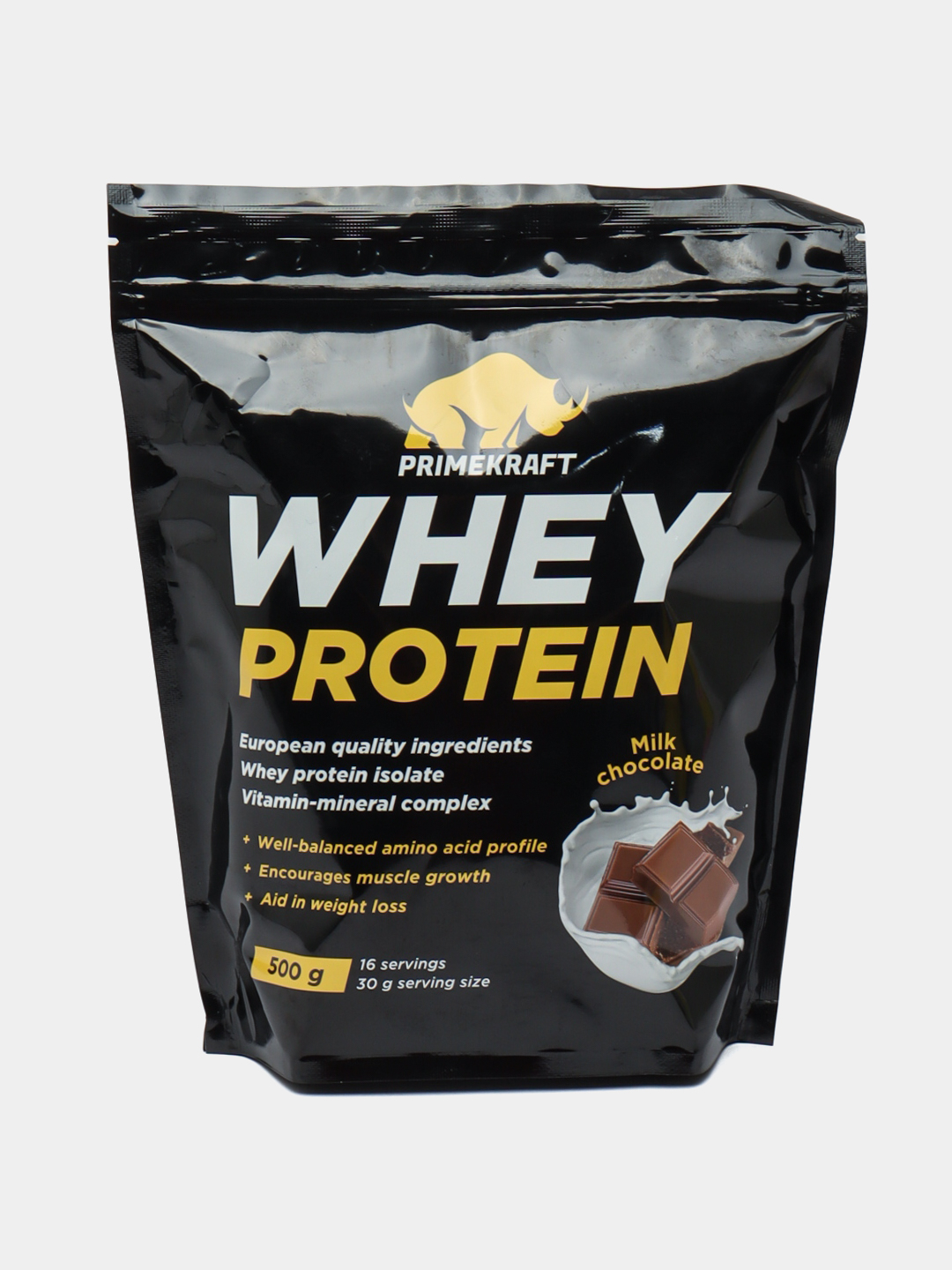 Протеин Whey Protein, молочный шоколад, изолят + сыворотка, 500 г ...