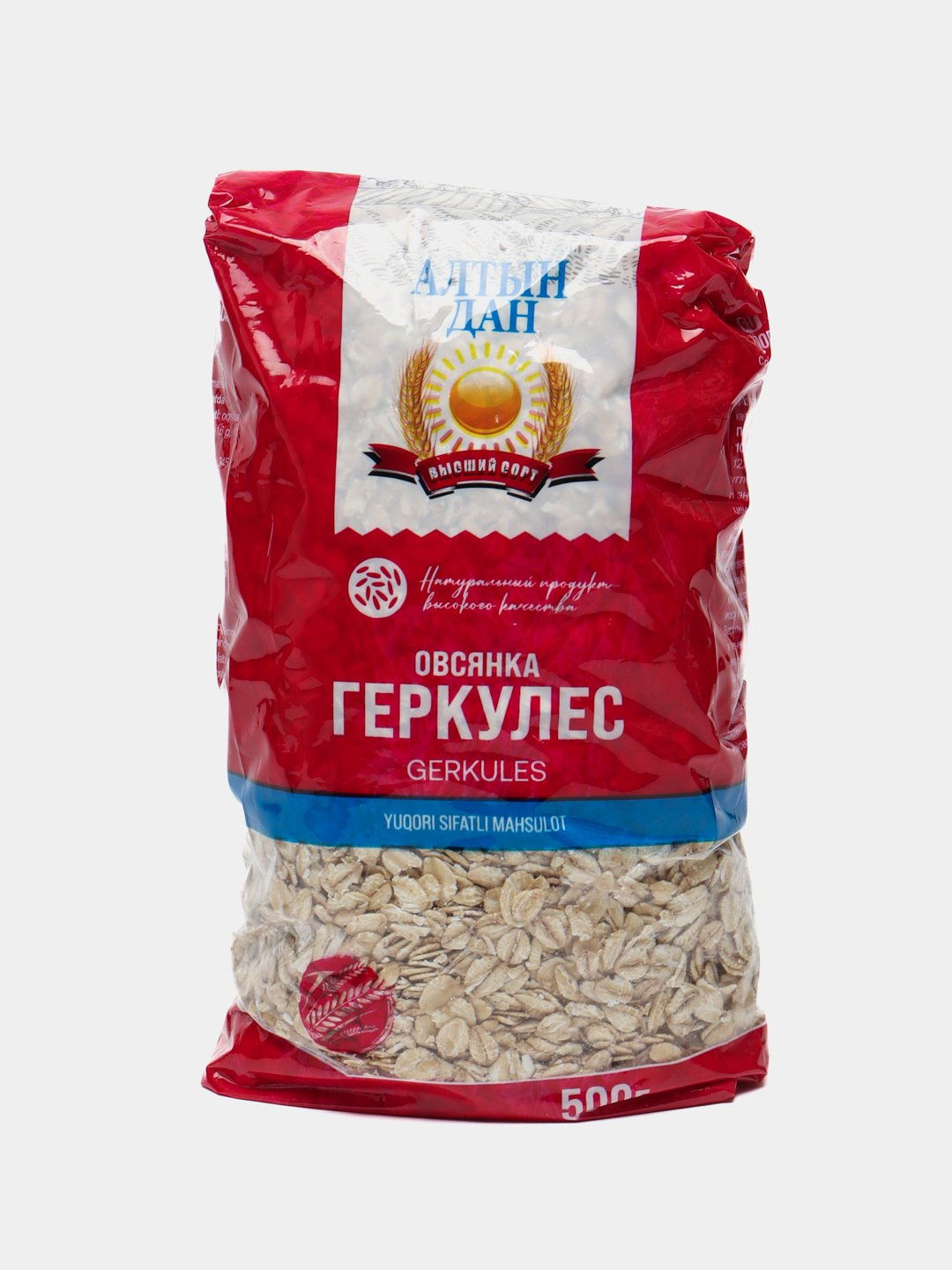 Овсяные хлопья Алтын Дан Геркулес, 500 г купить по низким ценам в ...