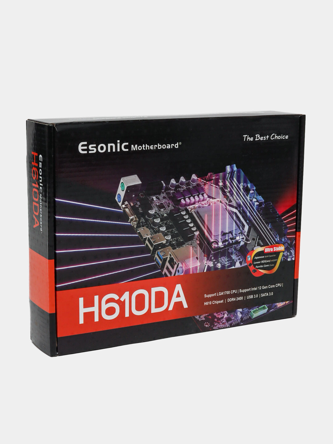 Материнская плата Esonic H610 LGA 1700 DDR4 Intel Core i3 i5 i7 i9, 12 ...